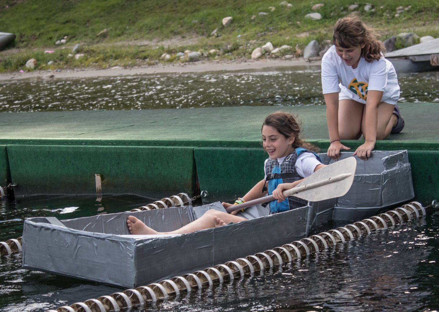 Full Stem Ahead Girls Summer Camp On Echo Lake In Maine